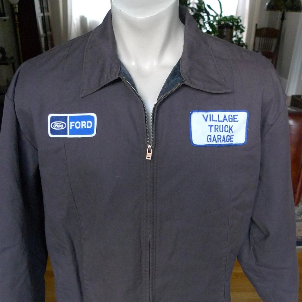 1980s Ford Mechanics Work Jacket With Thermal Liner *… - Gem